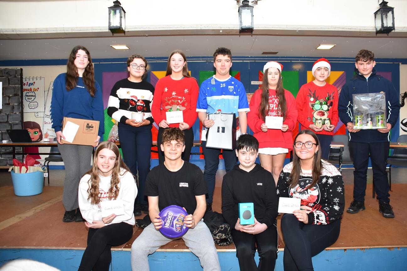 School Christmas Raffle - Castlerea Community School 2024