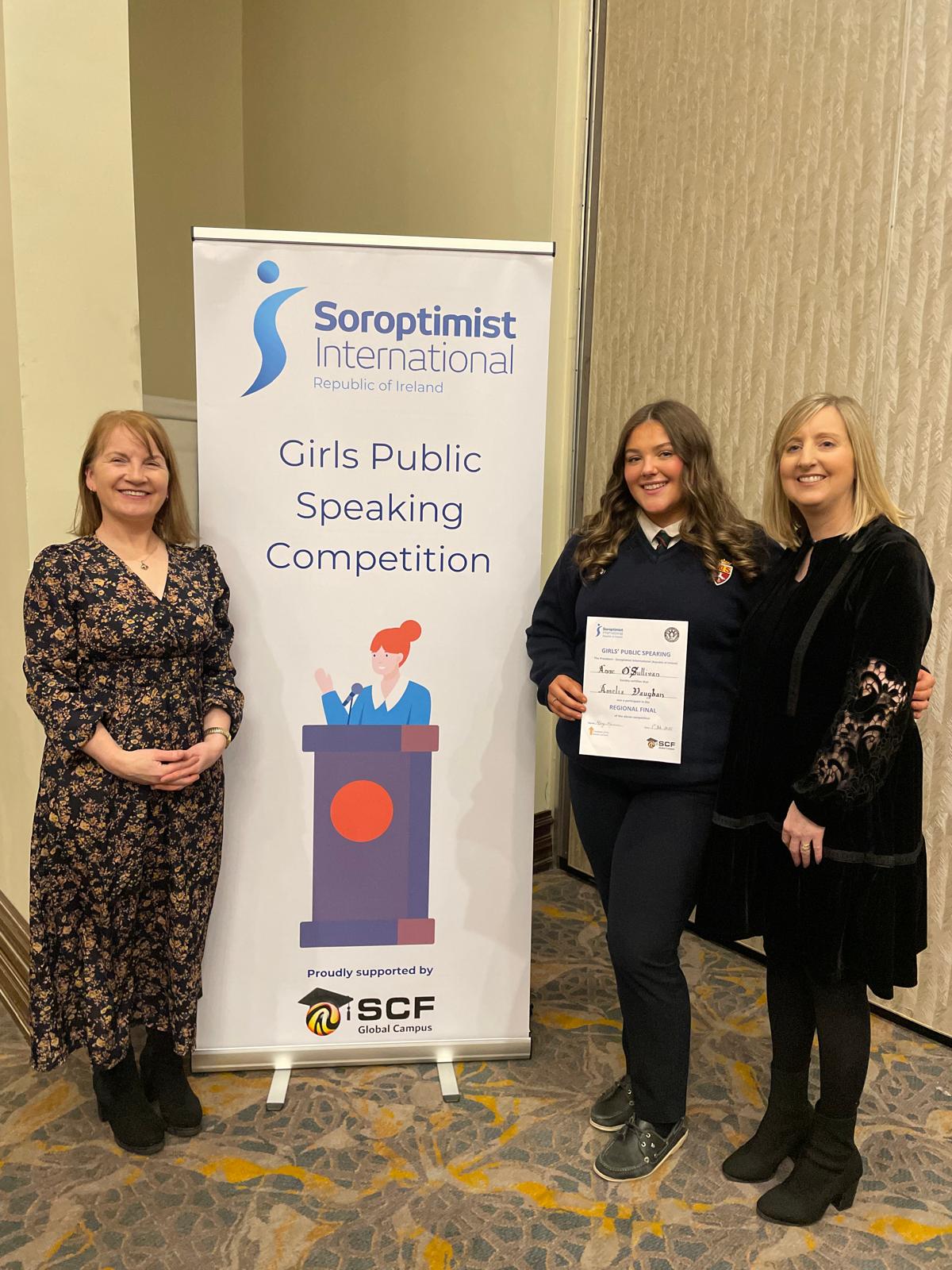 Amelia Vaughan (5th Year) has been selected to progress to the All ...